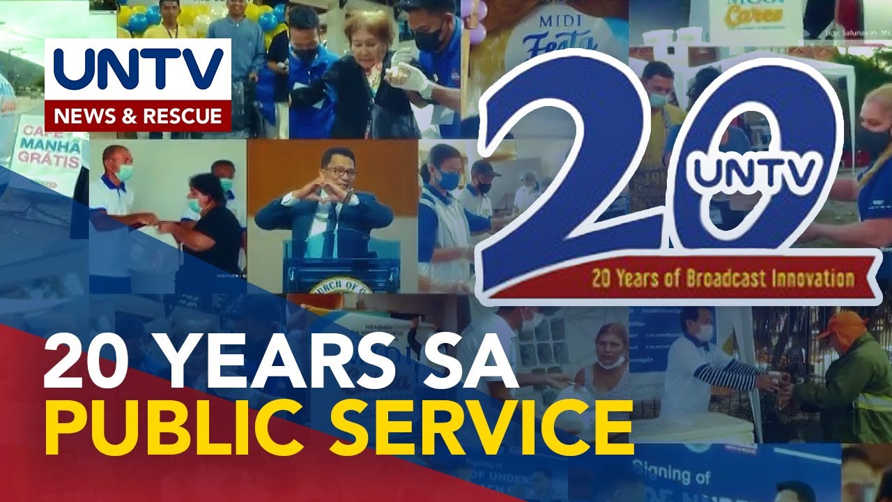 Iba’t ibang public services, handog sa UNTV 20th anniversary; Radio ...