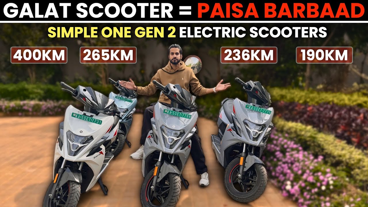 SIMPLE ONE GEN 2 ELECTRIC SCOOTER⚡️ | Detailed Ride Review | Truth of ...