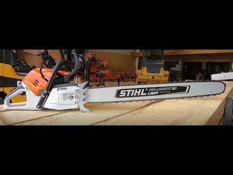 First Look!! Stihl MS 500i..FINALLY in Appalachia! - YouTube