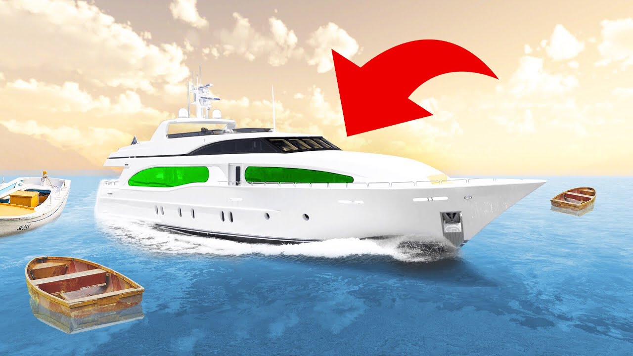 Hiding On A $10,000,000 SUPER YACHT! (Gmod Prop Hunt) - YouTube