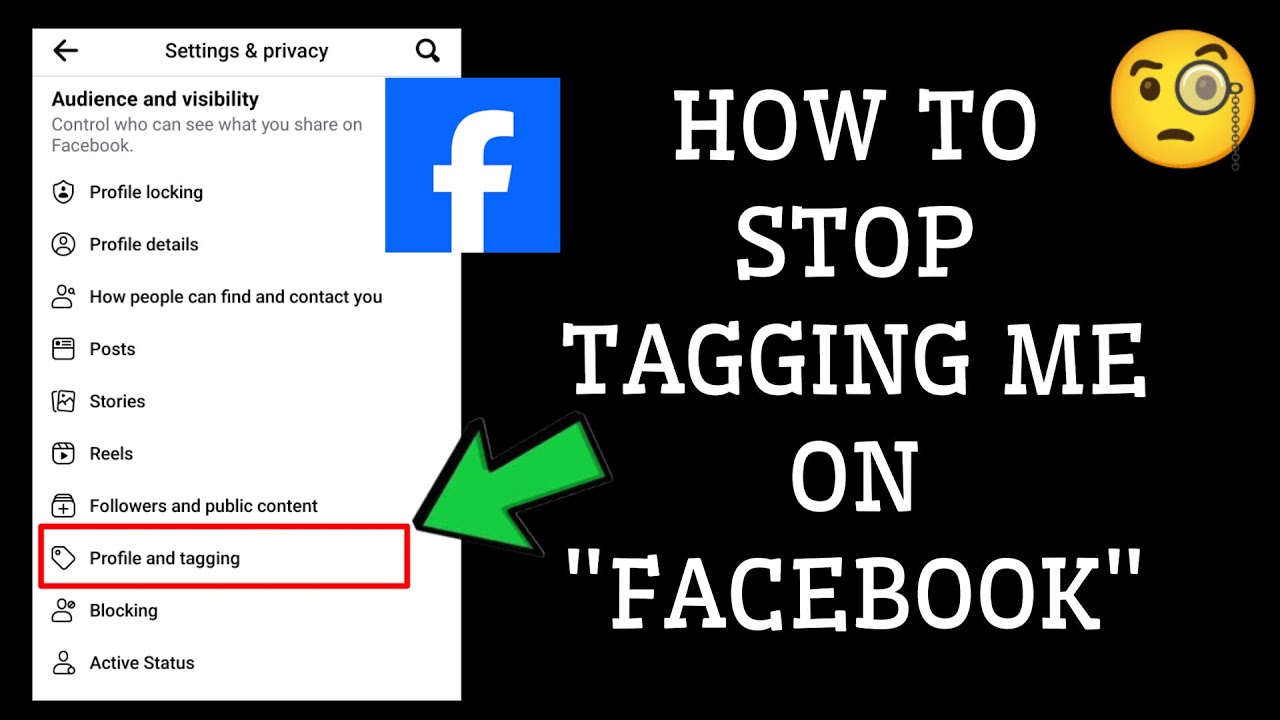 How To "Stop Tagging Me On Facebook" || Tech Issues Solutions - YouTube