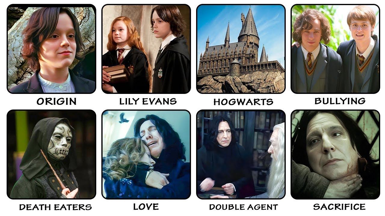 Severus Snape's COMPLETE Origin and Life Explained (Childhood to Death ...