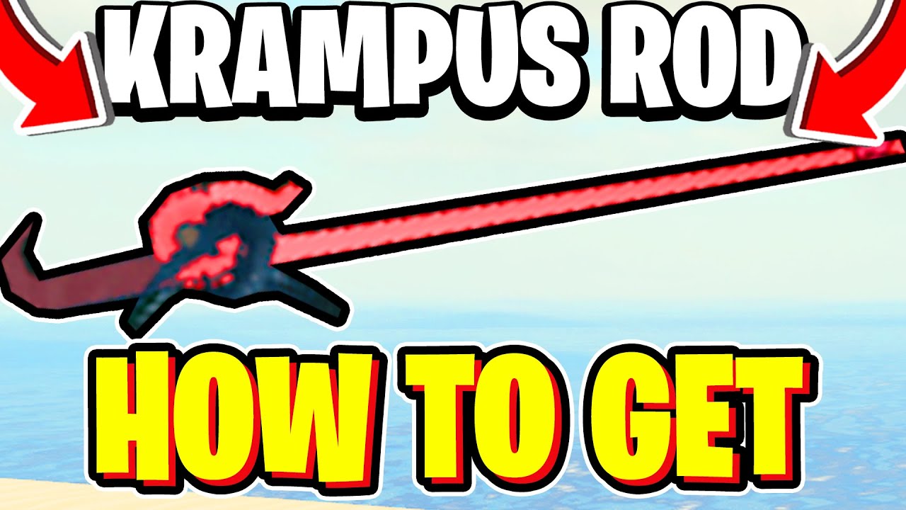 How To GET KRAMPUS ROD In Fisch! Roblox - YouTube