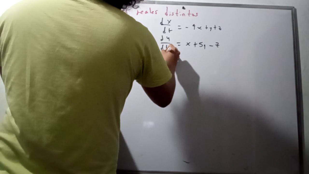 Sistemas lineales homogéneos de ecuaciones diferenciales ordinarias ...