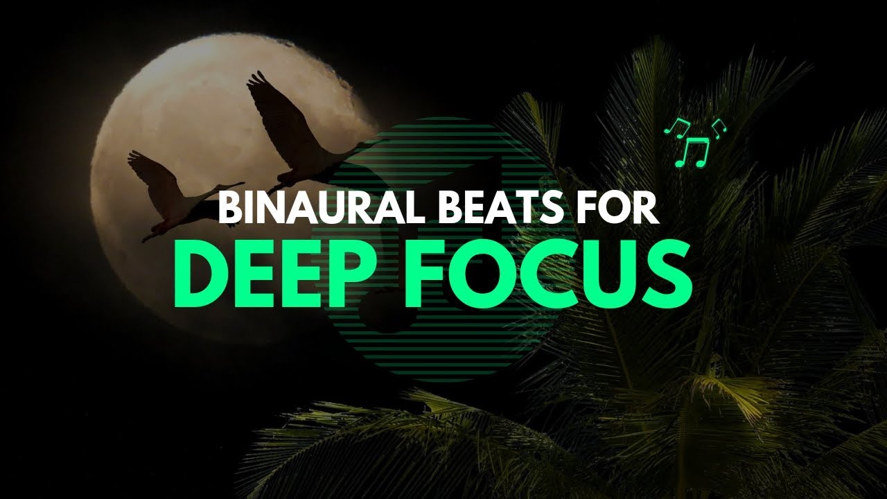 Binaural Beats for Deep Focus | Deep Study Sound - YouTube