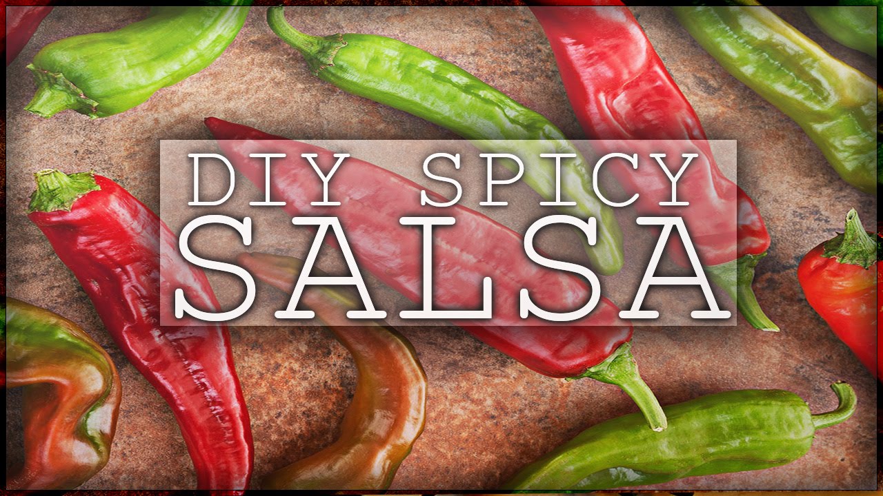 How To Make Hot Salsa | Easy Spicy Salsa Recipe | Super Hot Peppers ...