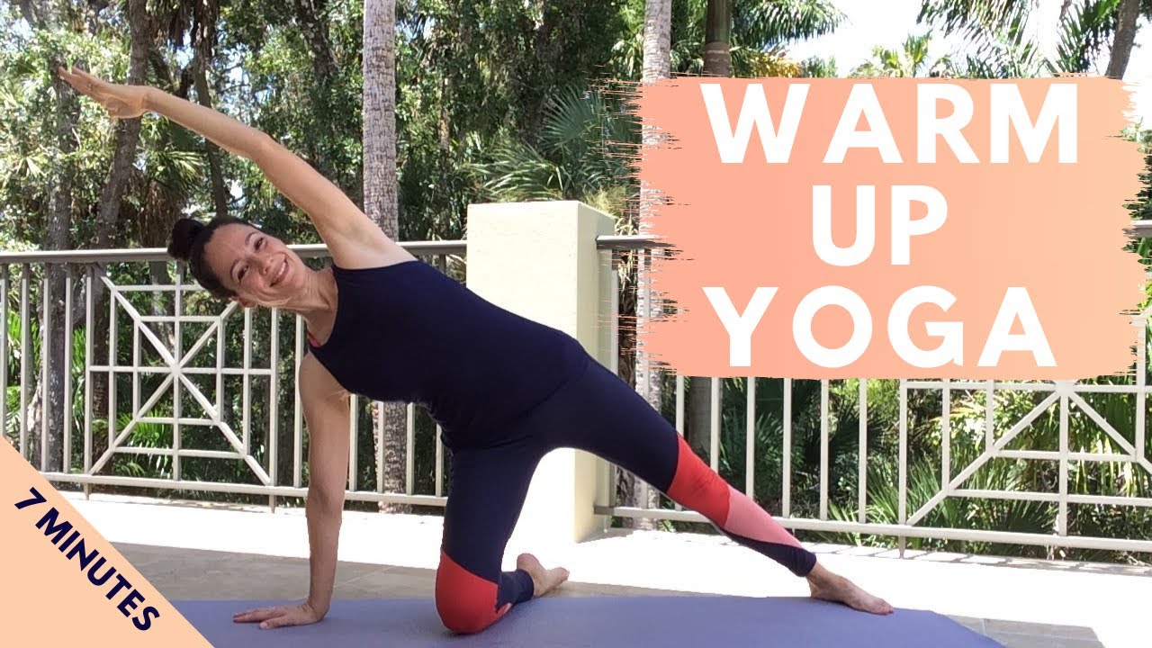 Warm Up Yoga | Full Body Stretch | Yoga for Beginners - YouTube