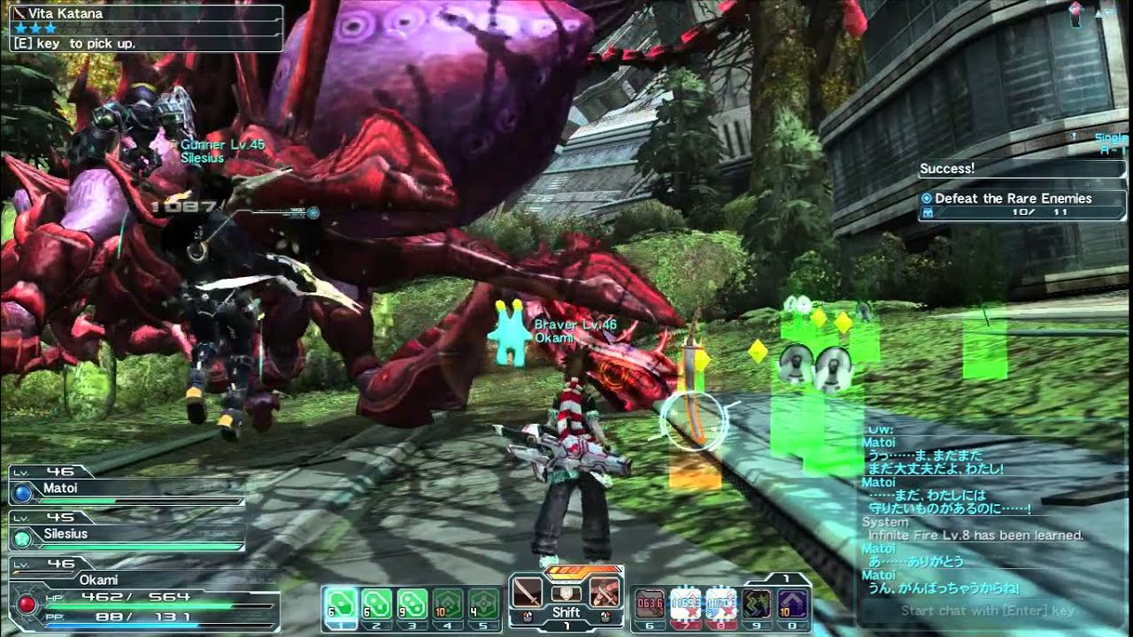 PSO2: Ruins Parallel World (Very Hard) - YouTube