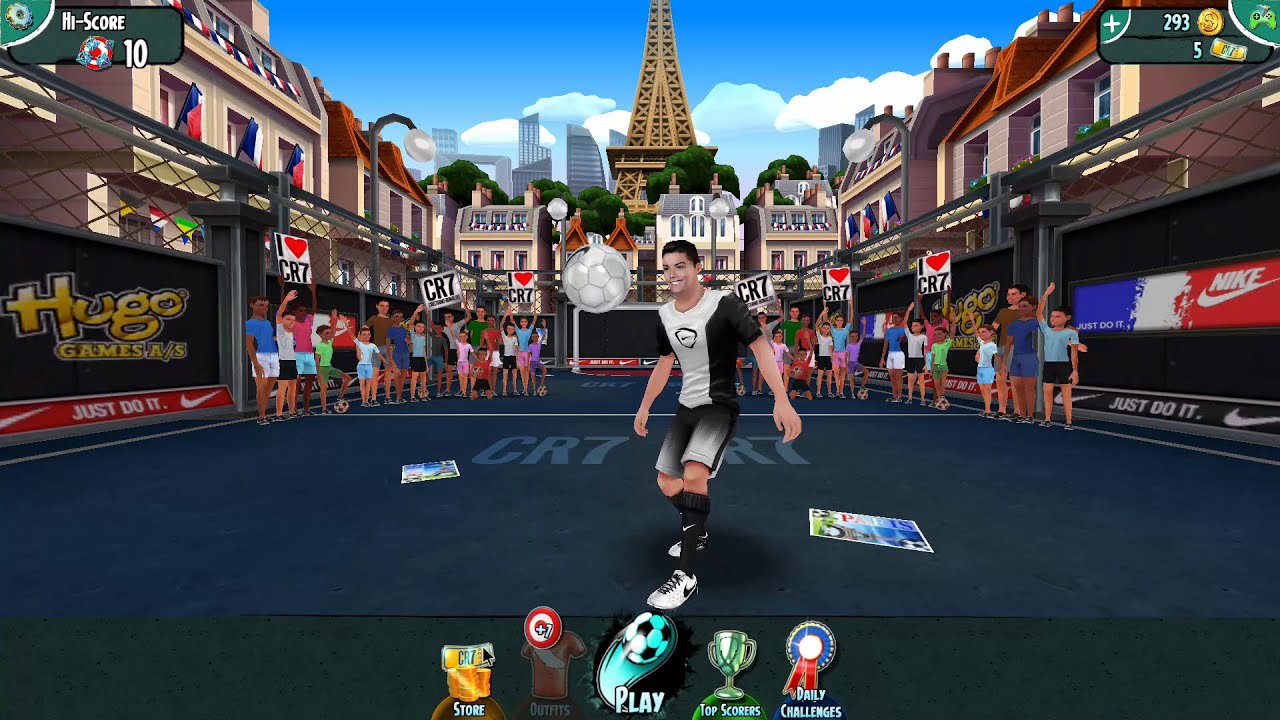 Cristiano Ronaldo: Kick'n'Run on Shield Android TV - YouTube