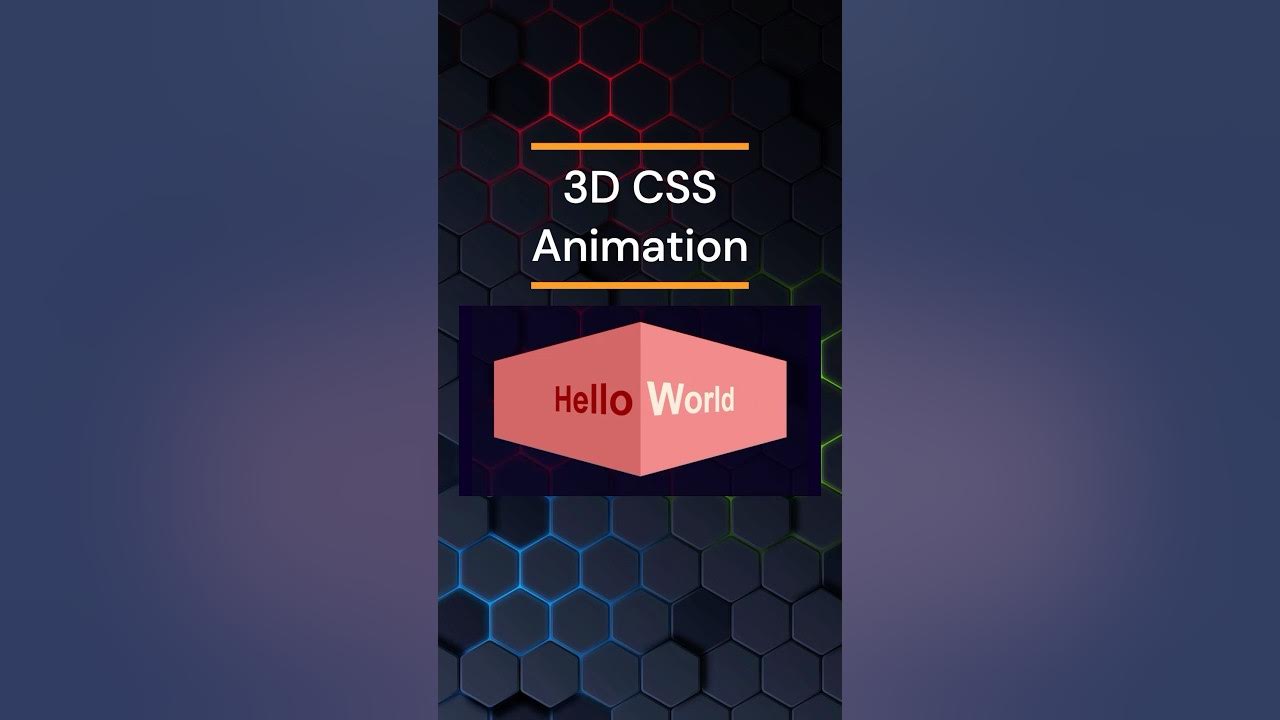 Css Daily Dose 3d Animation Coding Webdev Frontenddeveloper Frontendprojects Programming
