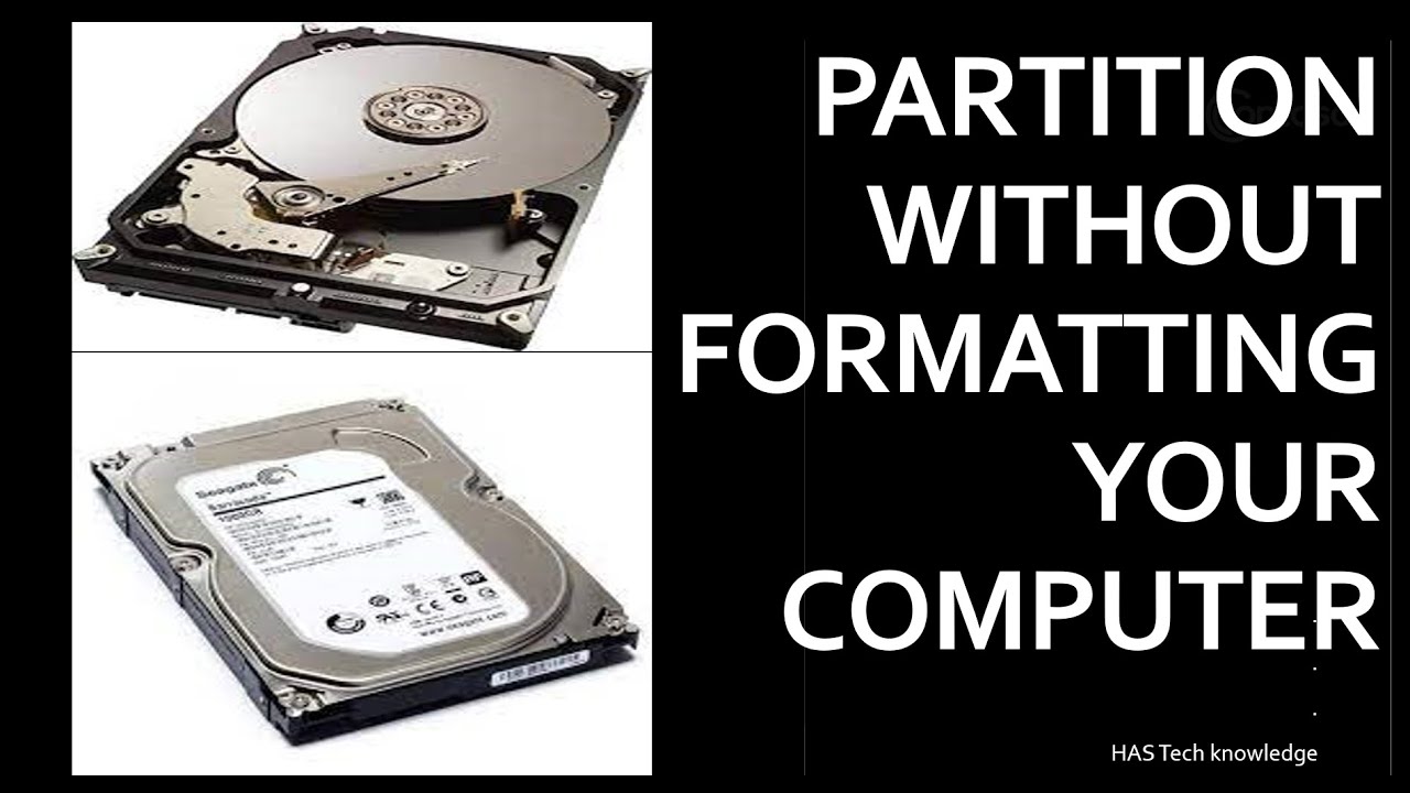 Hard Disk Partition Learn How To Create Hard Disk Partition Youtube