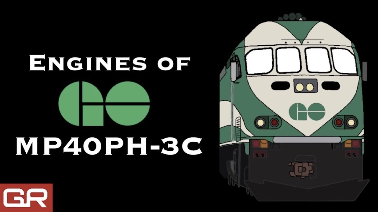 Engines of GO Transit: MP40PH-3C - YouTube