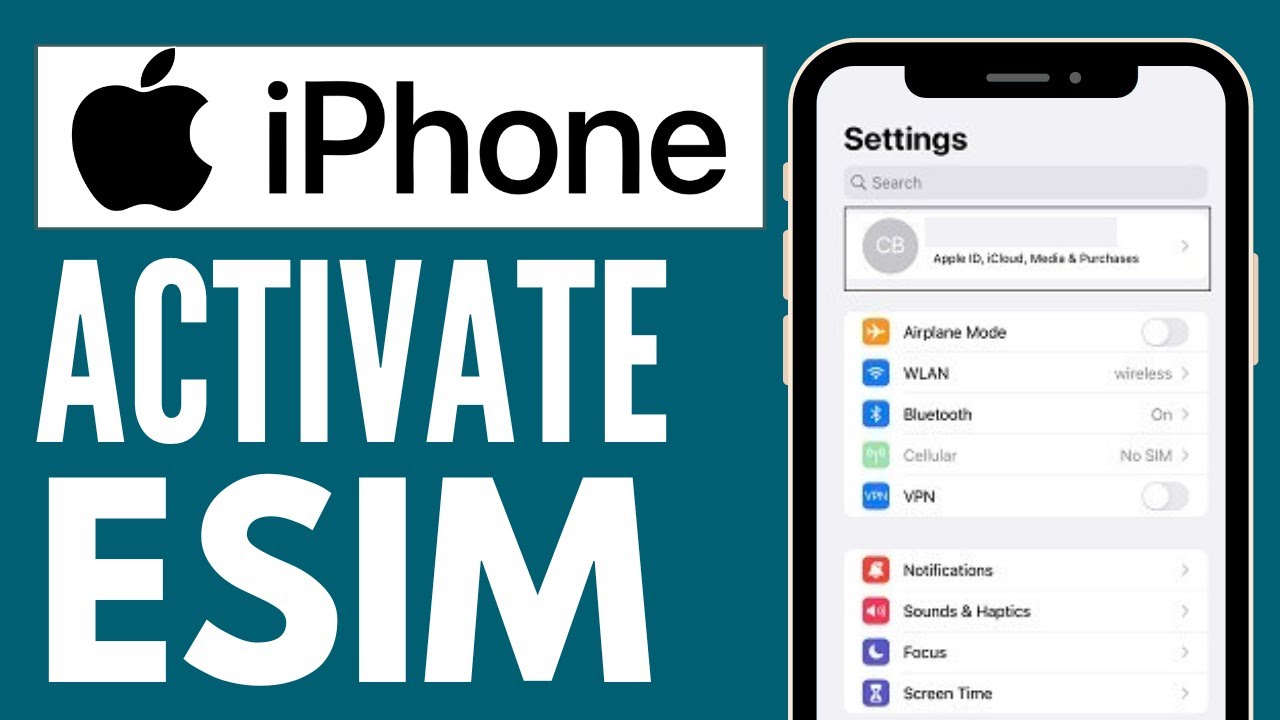 How to Activate eSim on iPhone (Quick & Easy) - YouTube