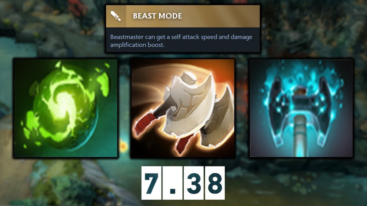 Fallen Sky + Refresher Late Game Beastmaster Insane DPS Axe Throw Dota 2 - YouTube