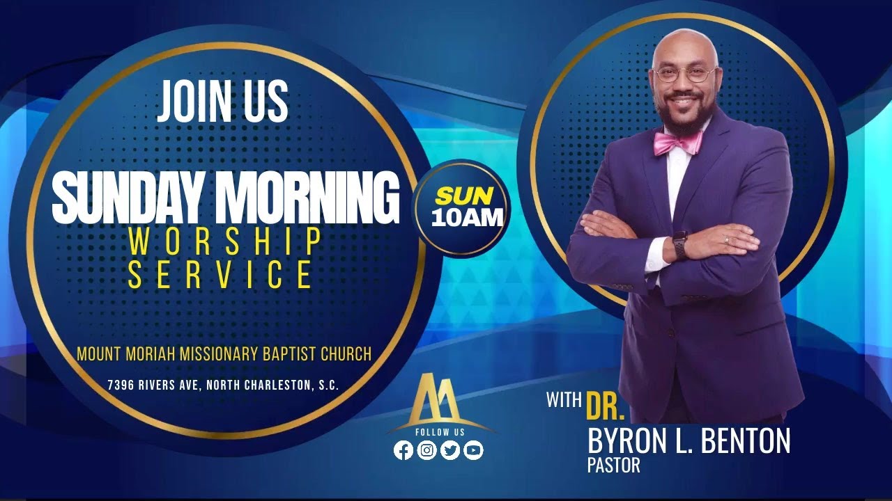 Sunday Morning Worship Service with Dr. Byron L. Benton, September 1 ...