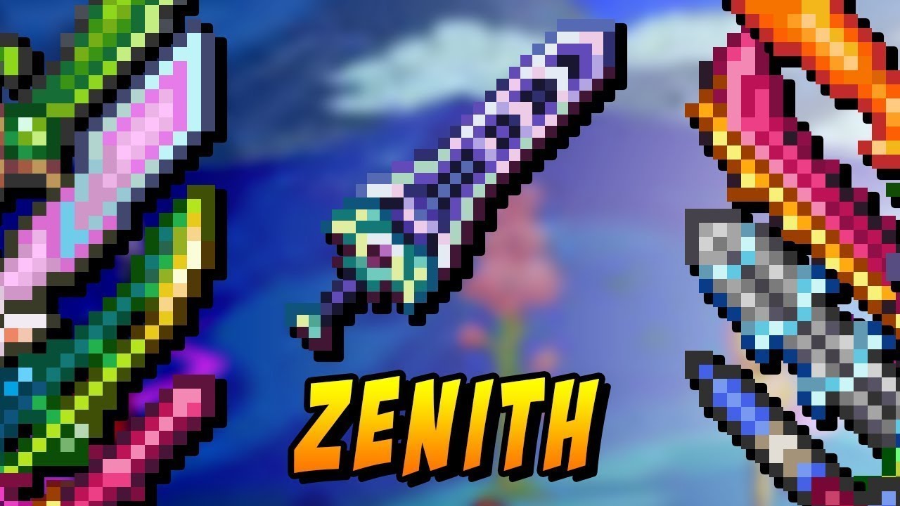 Terraria Zenith :D - YouTube
