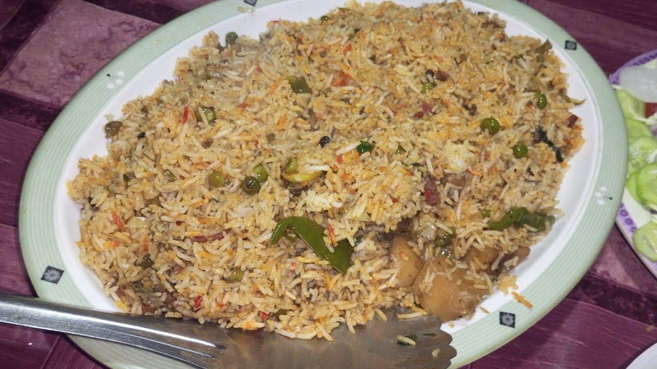 Sabzi ki majedar biryani ||سبزی کی مزے دار بریانی بنانے کا آسان طریقہ ...