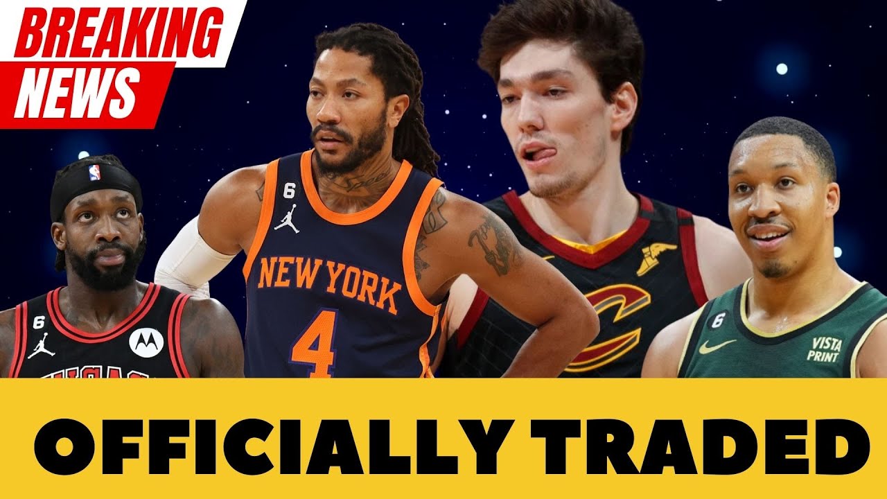 NBA Official Trade 2023 | Every Official Trade Tracker | The Crunch ...