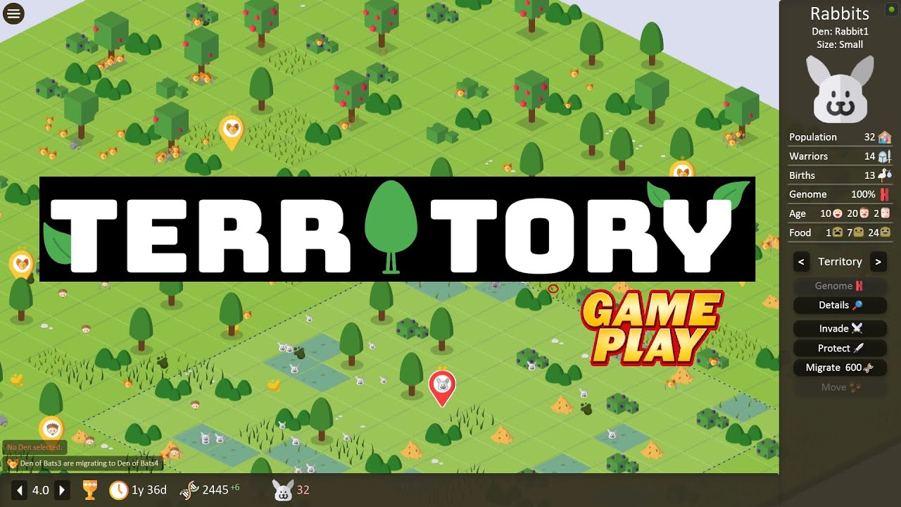 Territory - animals genetic strategy DEMO ★ Gameplay ★ PC Steam [ Free ...