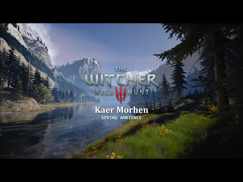 Witcher 3 - Kaer Morhen - Spring -  Music & Relaxing Ambience