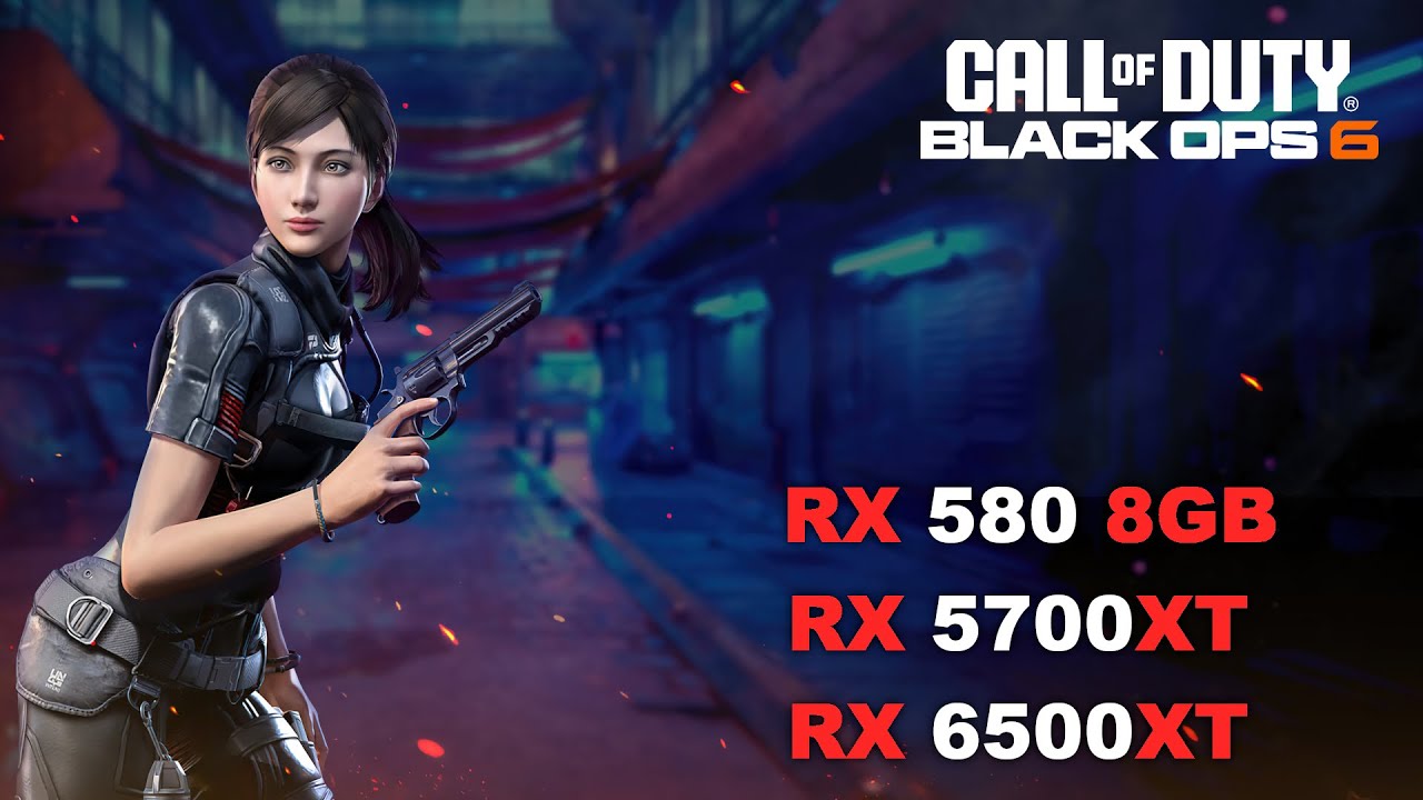 Call of Duty : Black Ops 6 (BETA) vs RX 6500XT , RX 5700XT & RX 580 ! - YouTube