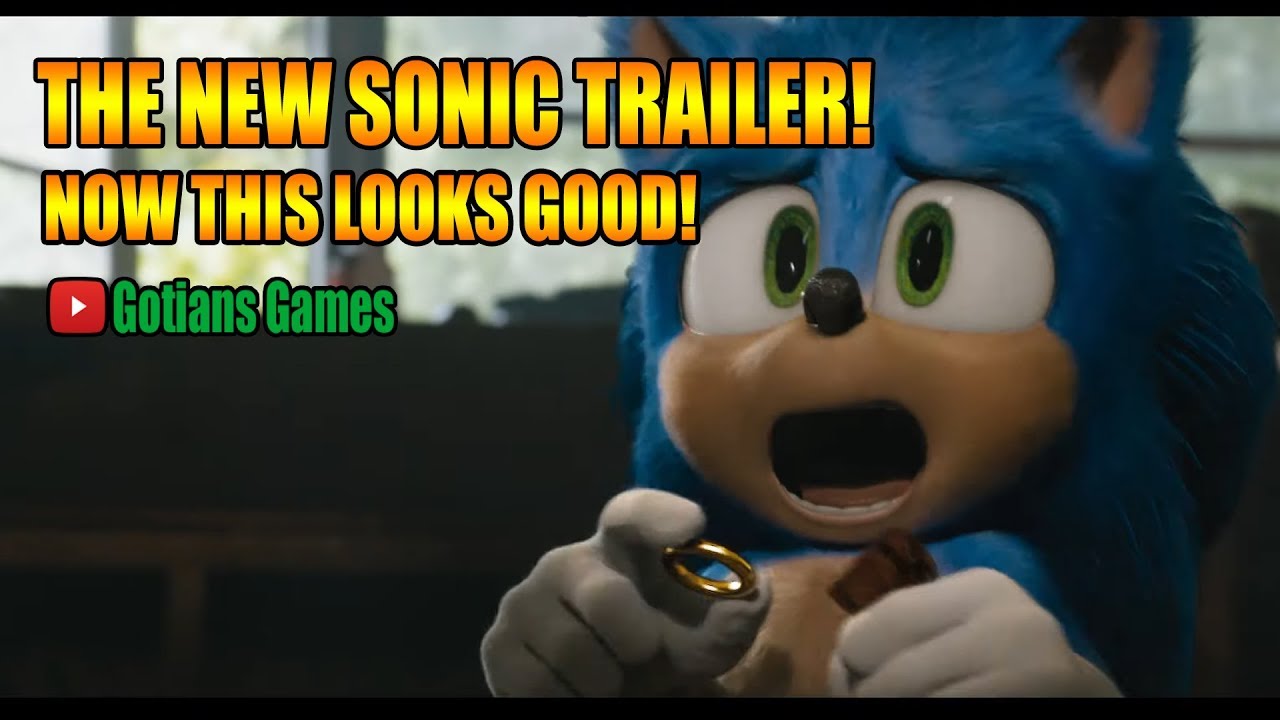 Sonic The Hedgehog Redesign Trailer Reaction! Sonic Looks Good! - YouTube