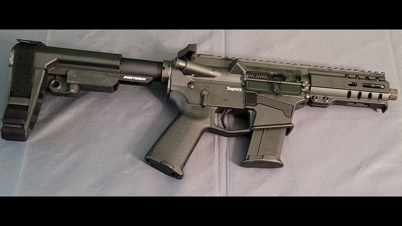 CMMG Banshee 300 MK57- Unboxing and Tabletop Review - YouTube