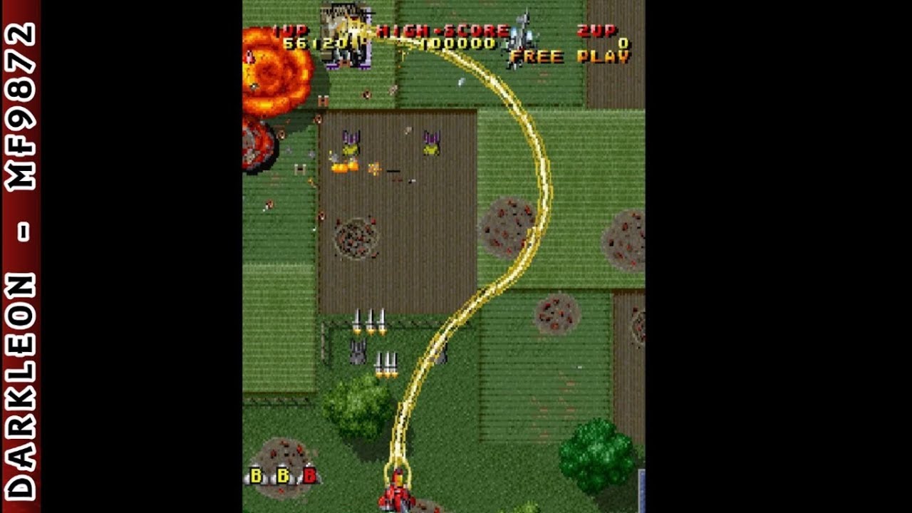 PlayStation - Raiden DX (1997) - YouTube
