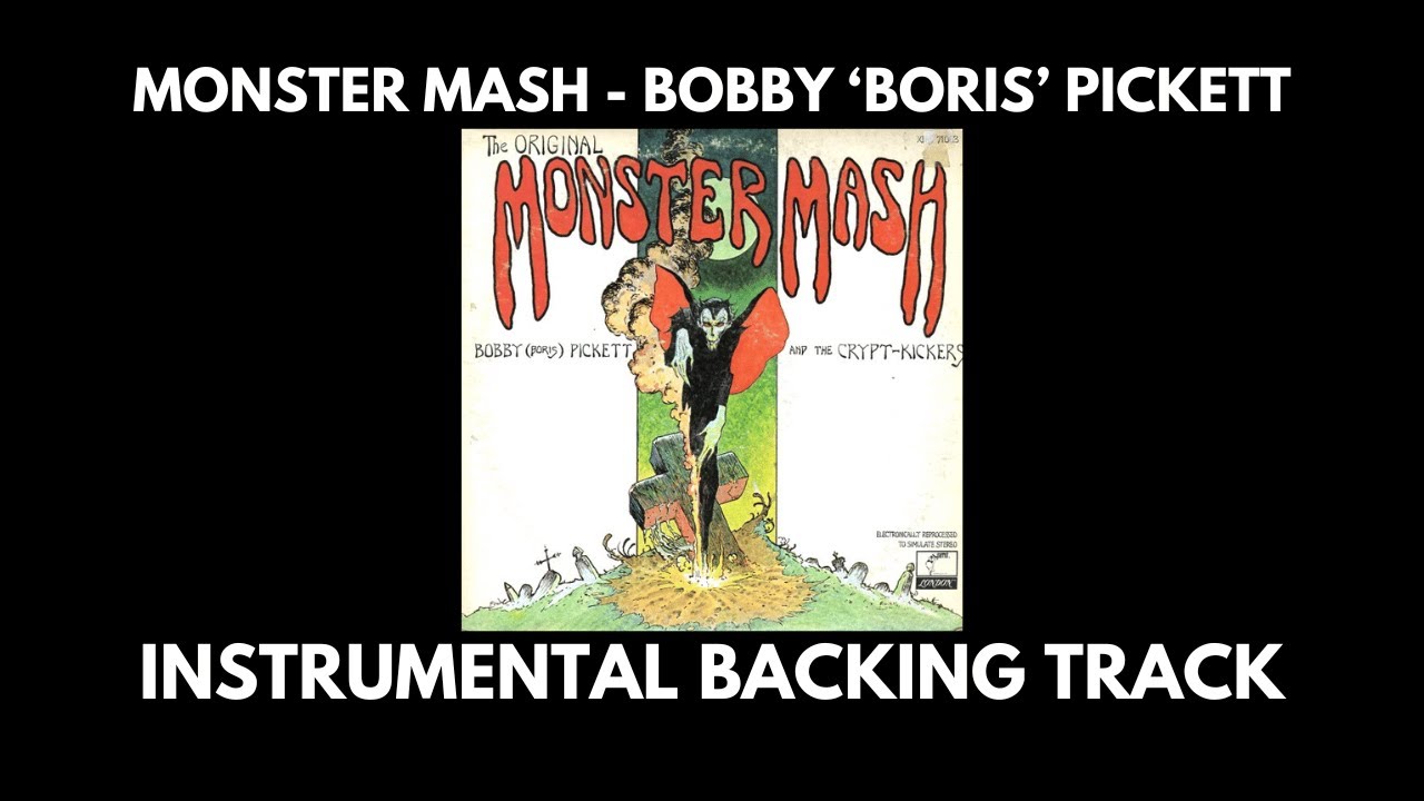Monster Mash - Bobby 'Boris' Pickett - Instrumental Backing Track - YouTube