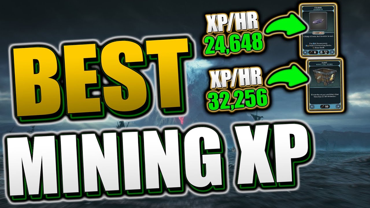 FASTEST MINING XP - Brighter Shores MINING GUIDE! Minecart vs Regular ...