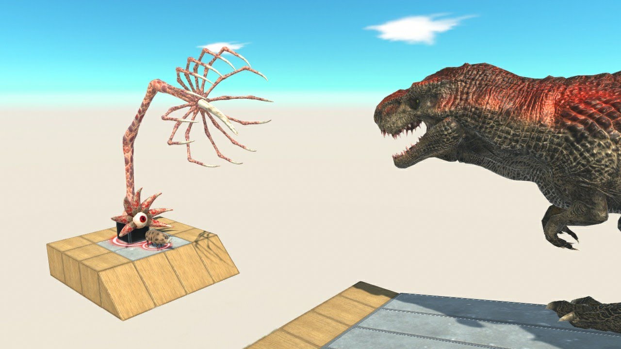 Alien Claw VS T-Rex (999% IMPOSSIBLE) Fight - YouTube