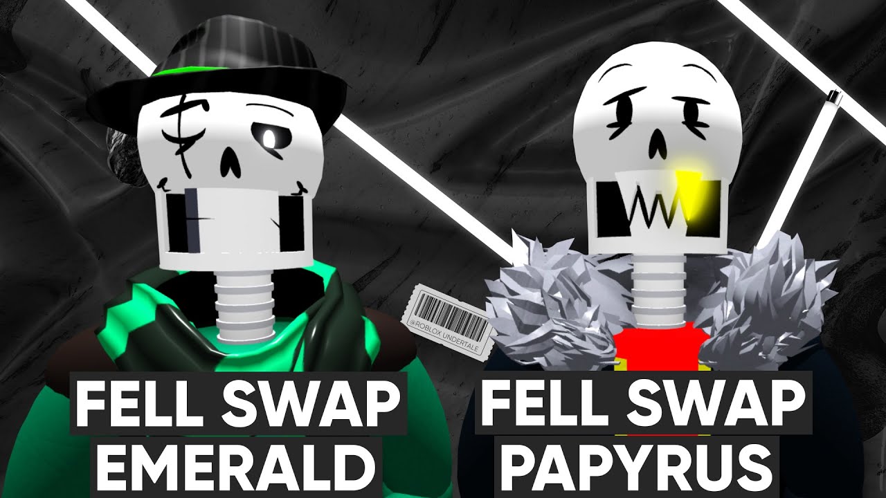 Roblox | [Update] Sands | Fell Swap Emerald | Fell Swap Papyrus - YouTube