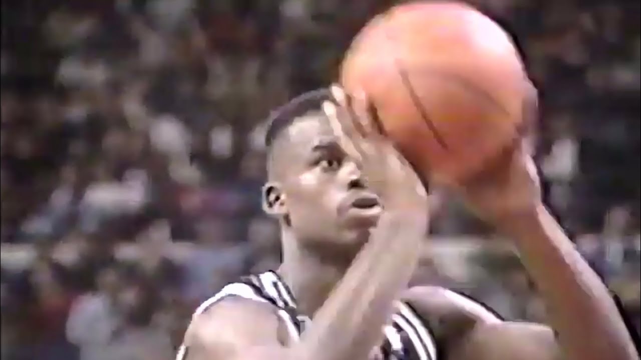 Anthony Bowie Magic 16 pts vs Bulls (1993) - YouTube