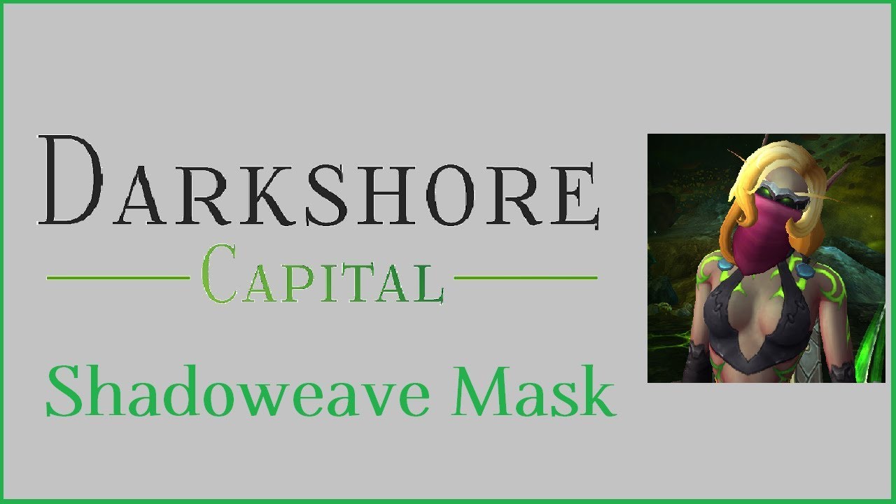 How to Craft the Shadoweave Mask (And Why!) | Let's Craft - YouTube