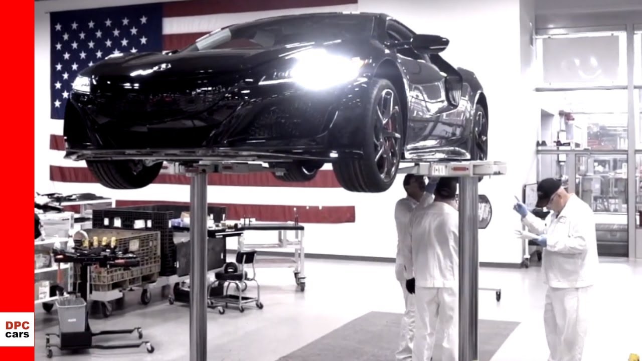 Acura NSX Performance Manufacturing Center - YouTube