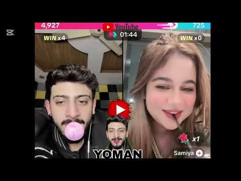 Yoman vs Samiya hijab play funniest match video #youmnan #mrpatlu