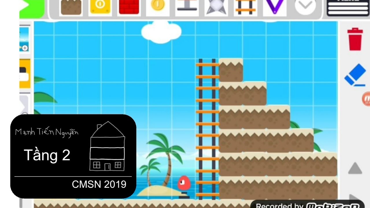 Mr Maker 2 Level Editor Cách chơi phần 1 - Mạnh Tiến Nguyễn Tầng 2 | CMSN 2019 - YouTube