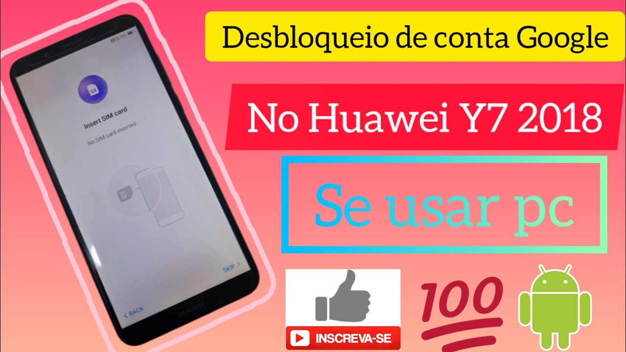 Huawei Y7 2018. LDN-L01 Frp bypass - YouTube