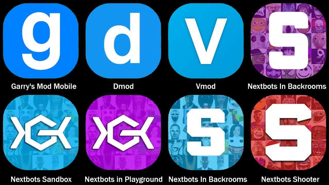 Garry's Mod Mobile,Dmod,Vmod,Nextbots Sandbox,Nextbots in Playground,Nextbots In Backrooms - YouTube