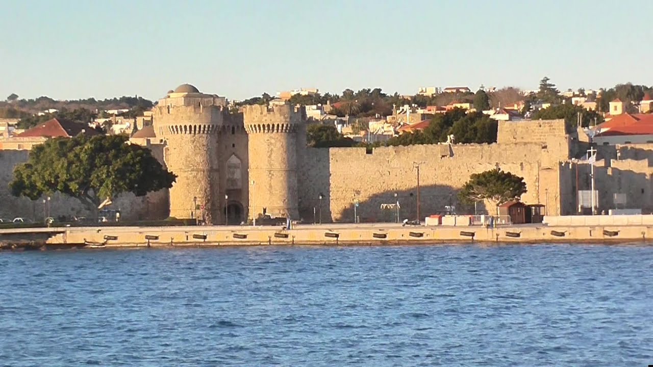 Grækenland. Rhodos by på øen Rhodos i 2016. - YouTube
