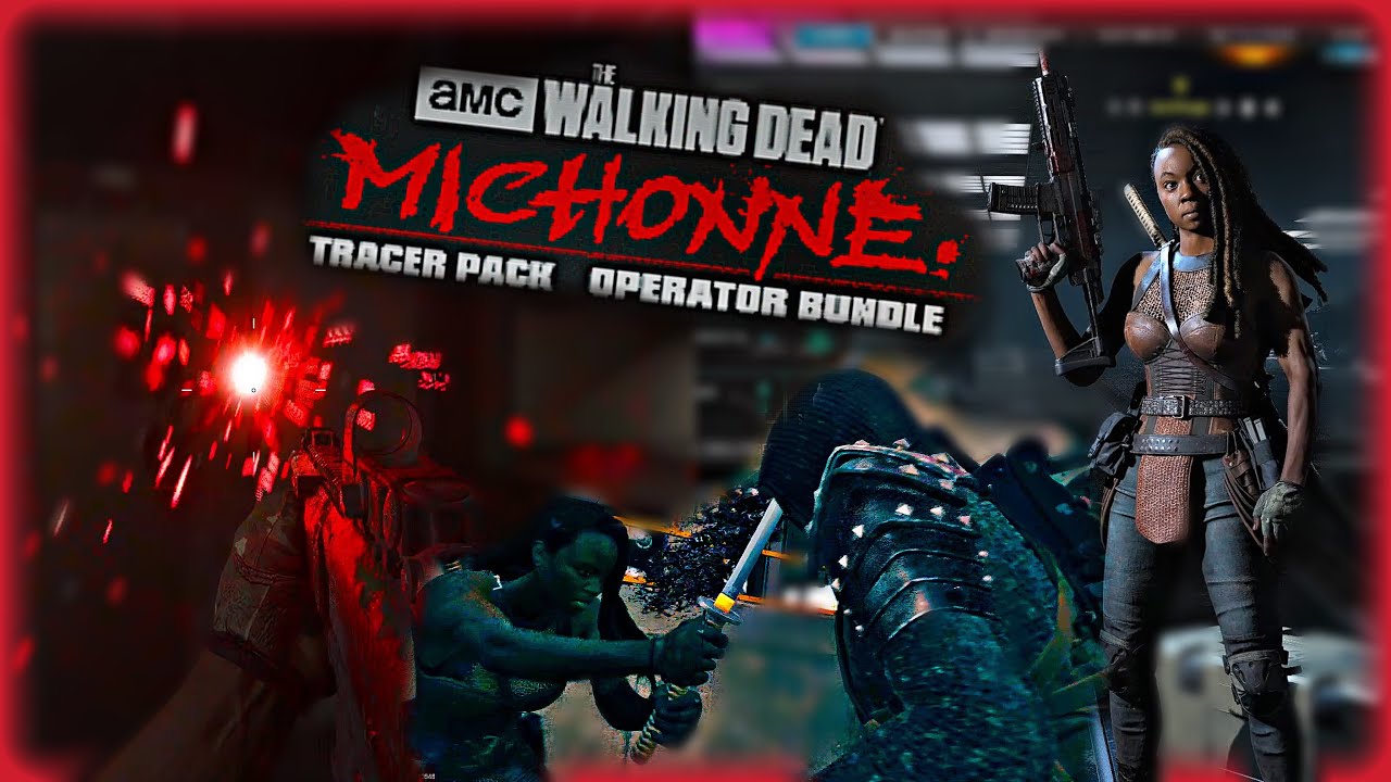 THE WALKING DEAD: MICHONNE TRACER PACK BUNDLE SHOWCASE - CALL OF DUTY ...