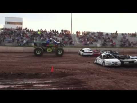 Monster Trucks at Proctor Speedway - YouTube