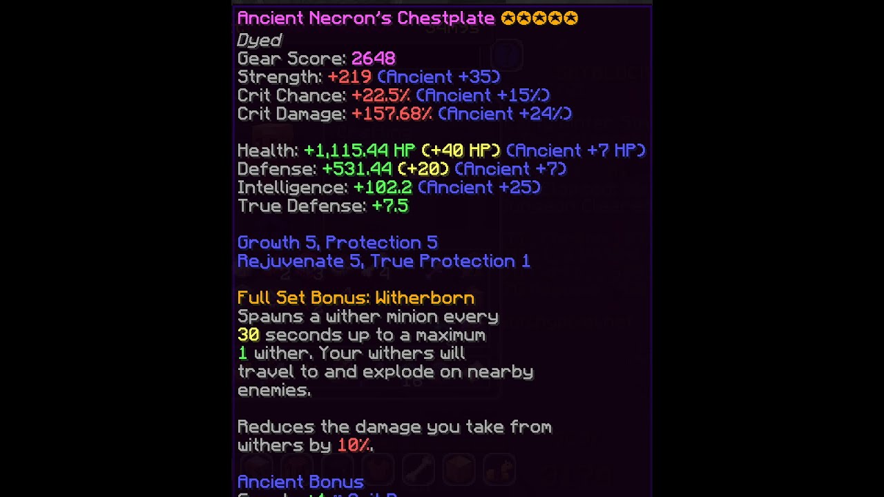 How I bought a Necron Chestplates in 1 day (Hypixel Skyblock) - YouTube