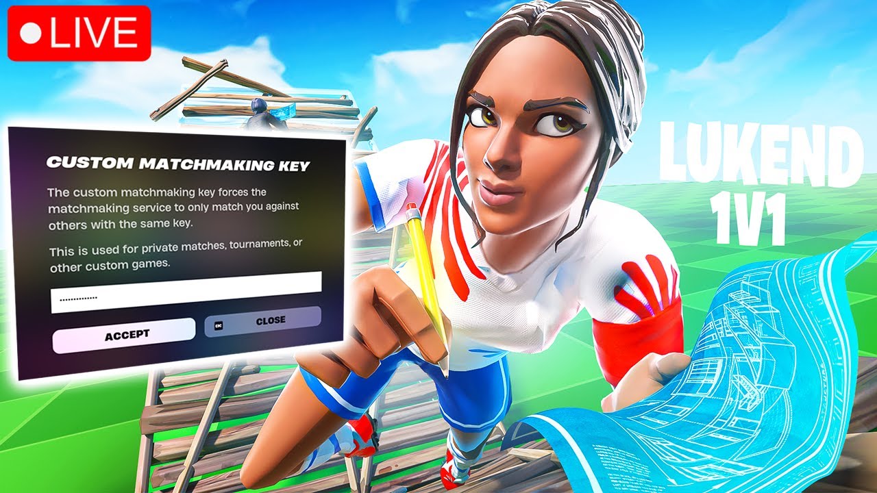 🔴 FORTNITE V-BUCK CUSTOMS WITH LUKEND - YouTube