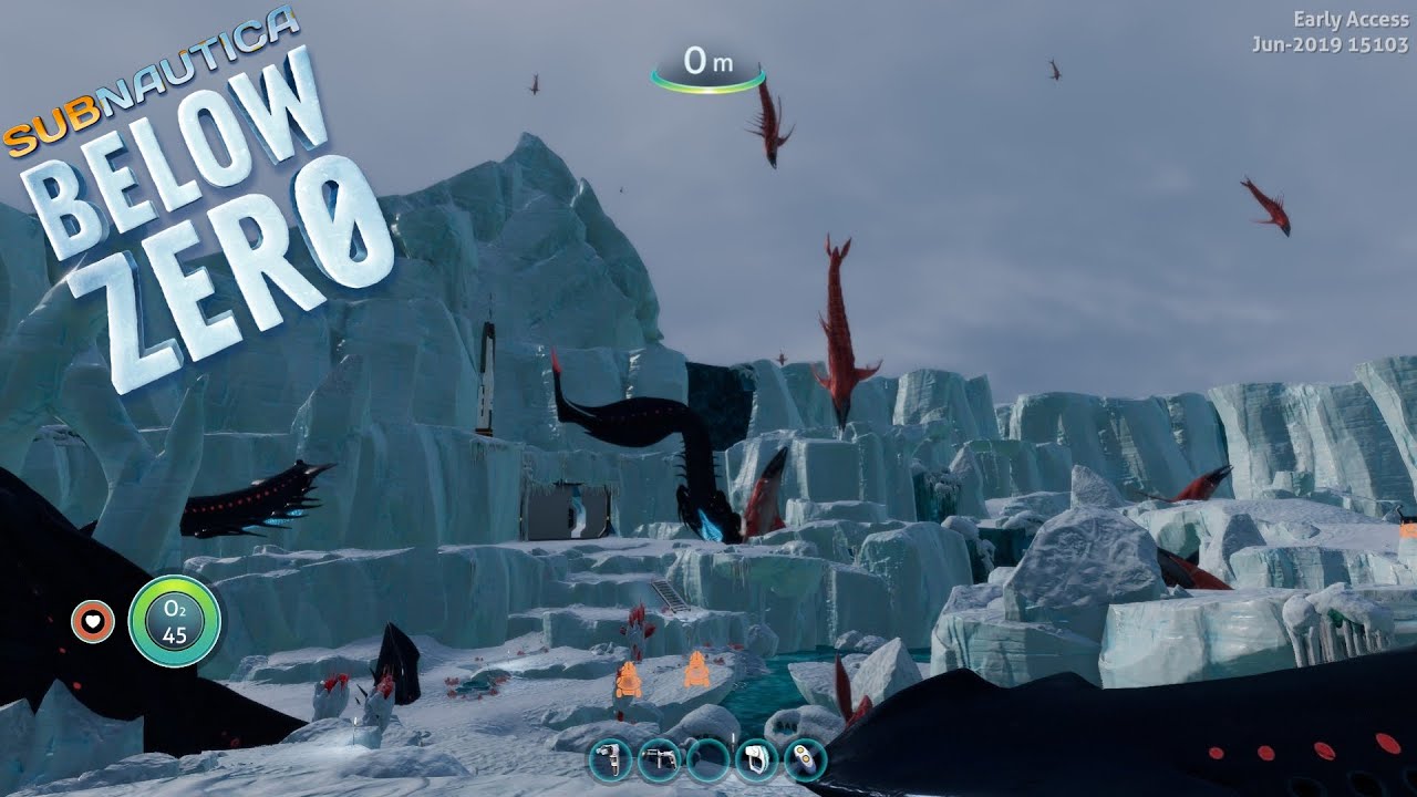 RAINING CHELICERATES | Subnautica: Below Zero (experimental) Exploring ...