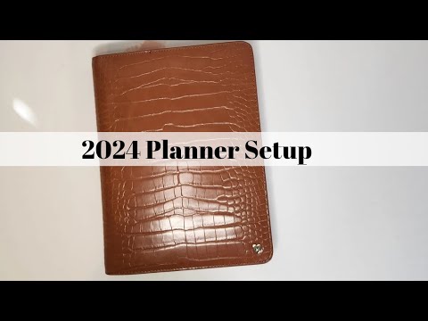 2024 Planner Setup - YouTube
