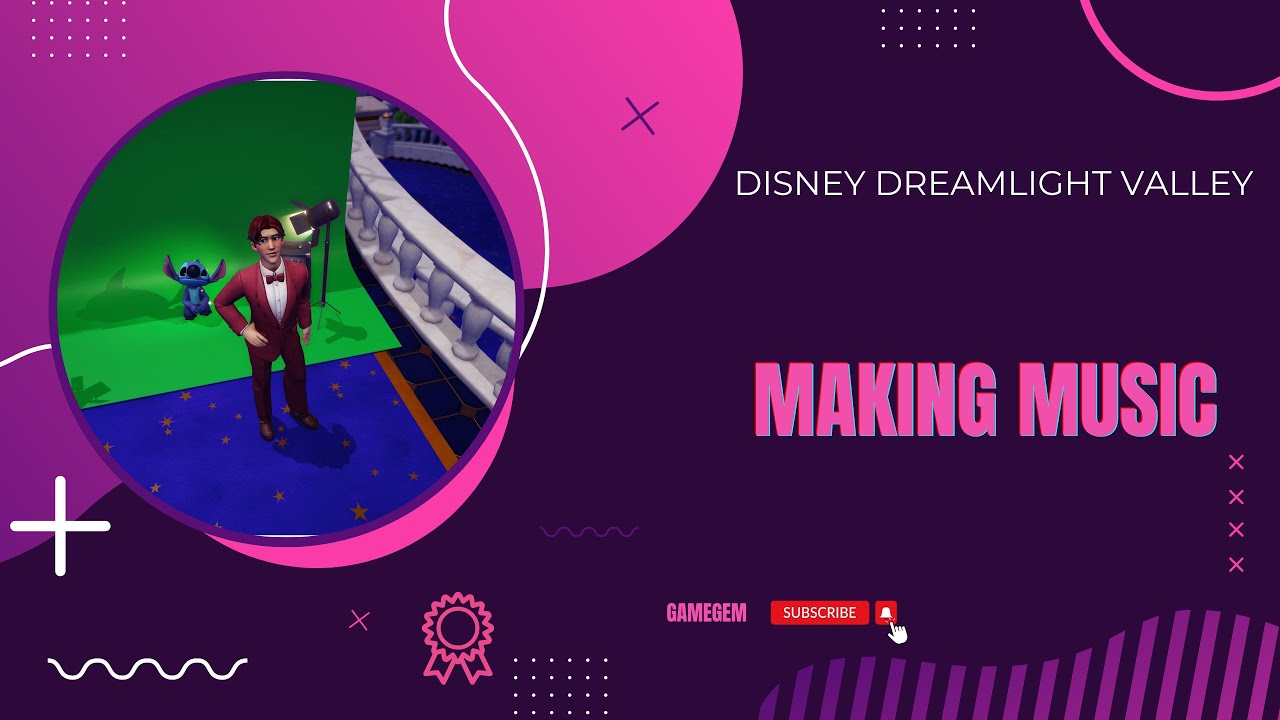 Making Music - Disney Dreamlight Valley Stitch - PS5 - YouTube