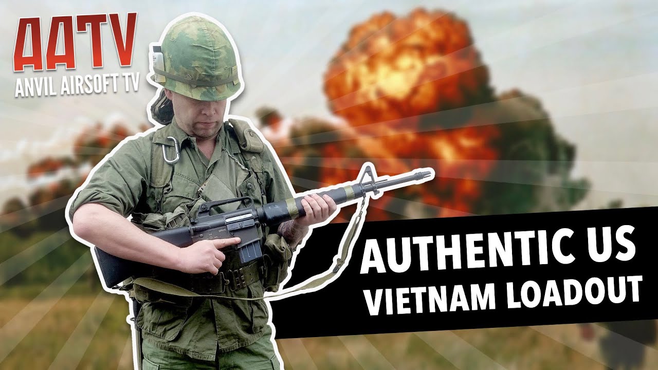 US Vietnam Reenactment Loadout | US Vietnam Rifleman | AATV EP222 - YouTube
