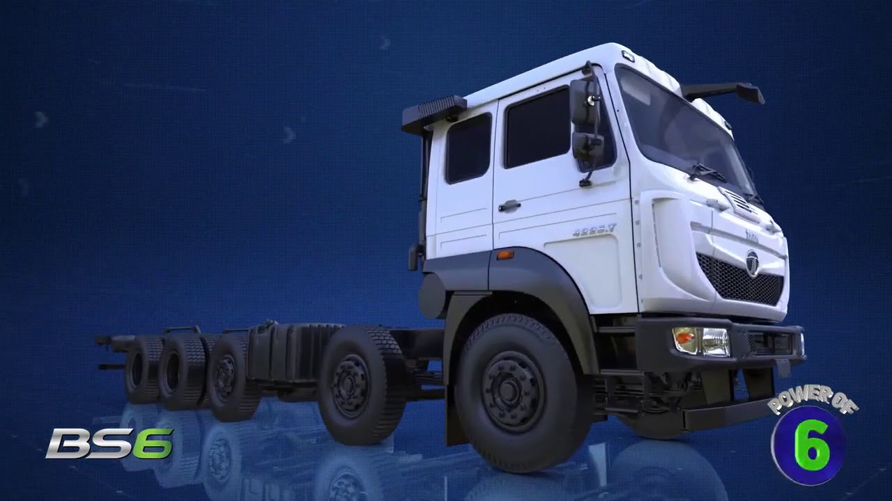 #TATA Motors BS6 MAV 42T 14 wheeler Rigid Truck - YouTube