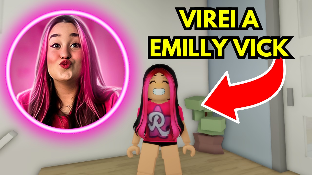 VIREI A EMILLY VICK no BROOKHAVEN!!!😳😱 - ROBLOX - YouTube